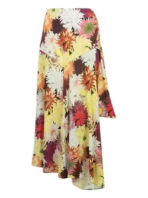 ELLERY Faintest Draped Skirt - Multicolour