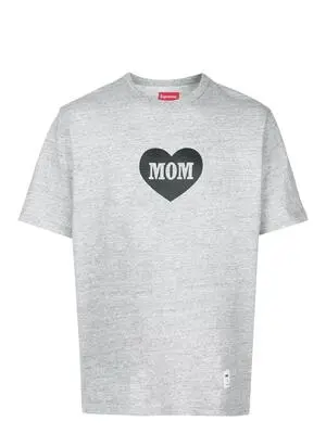 Supreme Mom Print T-shirt - Grey
