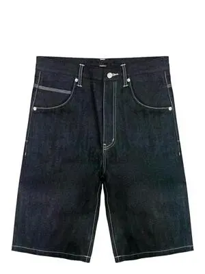 PURPLE BRAND Purple Brand Contrast Stitch Denim Shorts