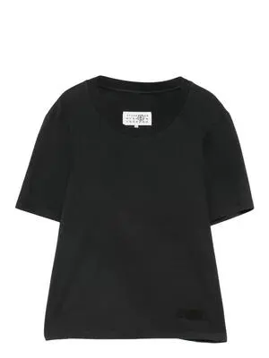 MAISON MARGIELA MM6 Maison Margiela Logo-Embossed T-Shirt