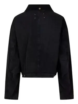 MAISON MARGIELA Four-stitch Denim Jacket - Black