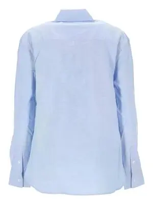 Fiorucci Angels Patch Button-down Shirt - Blue
