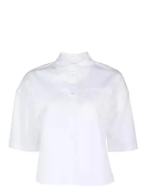 Citizens Of Humanity Frances Cropped Shirt - White