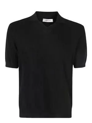 KANGRA Knitted T-shirt - Black
