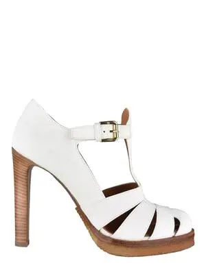 Ralph Lauren Kayda T-strap Platform Sandals - Neutrals