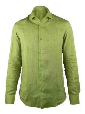 MOORER Buttoned Shirt - Green