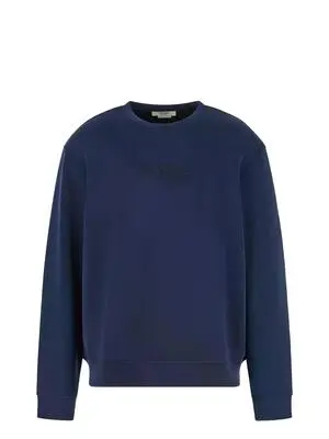 GUESS Embossed Crew Neck Sweatshirt
