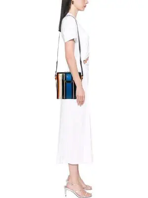 Balenciaga Lambskin Bazar Shopper Xs Satchel - Blue