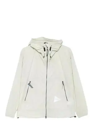 AND WANDER Pertex Hooded Jacket - Grey