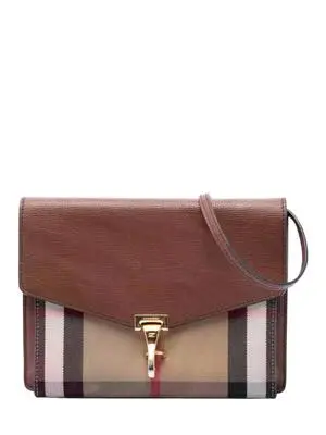 Burberry Small Derby Macken Crossbody Bag - Brown