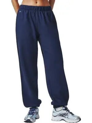 FLORENCE BY MILLS Cotton Blend Boyfriend Joggers - Navy