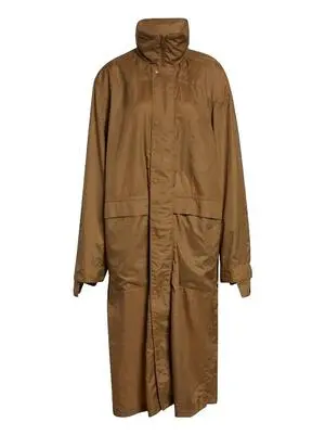LEMAIRE Water Repellent Hooded Raincoat - Cardamom