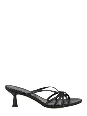 AeydĒ Abby" Heeled Sandals - Black