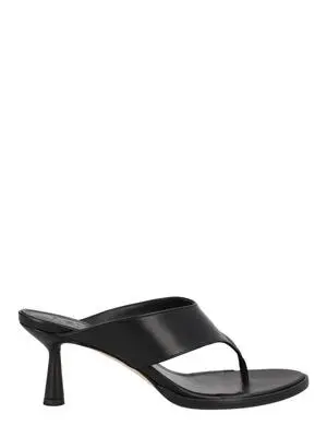 AeydĒ Olenna" High Heel Thong Sandals - Black