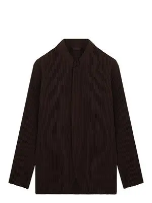 Issey Miyake Homme Plissé Pleated Jacket - Brown