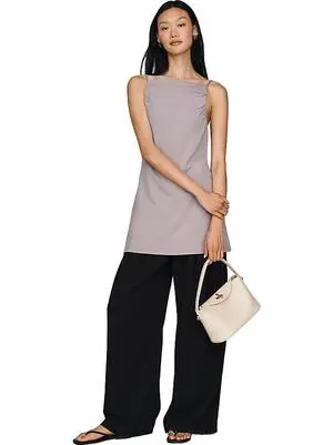 Maeve Sleeveless Tunic Top - Lavender