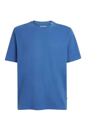 WAX LONDON Organic Cotton Dean T-shirt - Blue