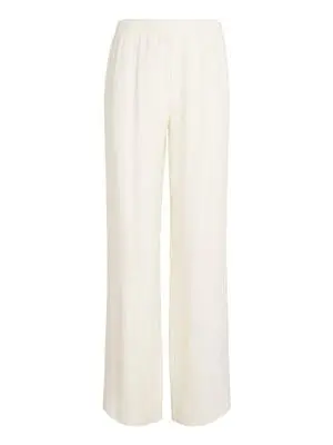 ANINE BING Crinkled Trousers - Beige