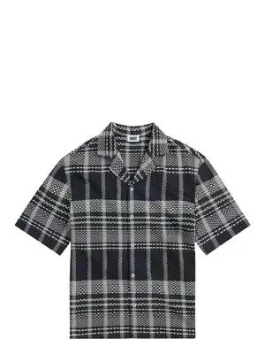 KROST Plaid-dash Bowling Shirt - Blue