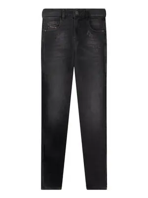 DIESEL® Distressed Slim-fit Jeans - Black