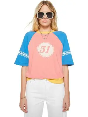 MOTHER MOTHER The S/S Concert Lantana Raglan Sweatshirt Yellow