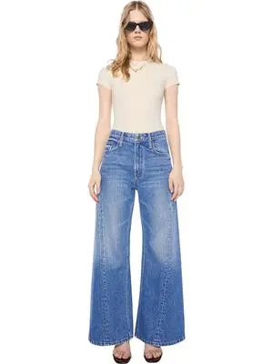 MOTHER MOTHER Petite Lil' Lemon Twist Skimp Jeans In Rolling In Dough