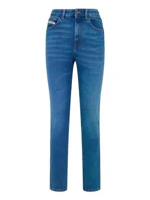 DIESEL® Straight Cut Five-pocket Jeans - Blue