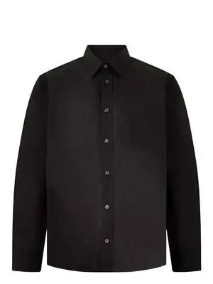 DIESEL® Buttoned Cotton Shirt - Black