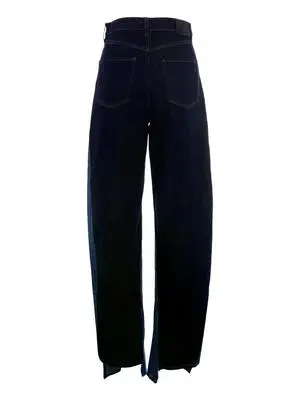 Sportmax Panelled Jeans - Blue