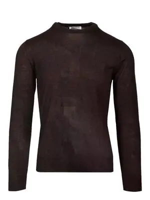 AL DUCA D’AOSTA 1902 Crew Neck Knitted Sweater - Black