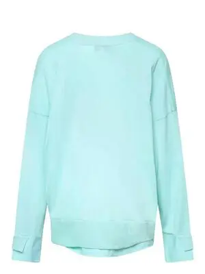 ENFOLD Fine Knit V-neck Cardigan - Blue