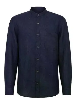 FAY Linen Shirt - Blue