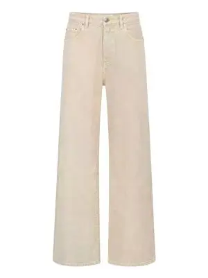 ICON DENIM LOS ANGELES Bea Wide-leg Jeans - Neutrals