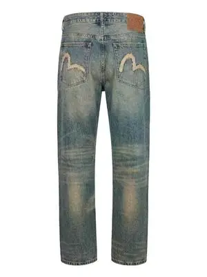 EVISU Abstract Wash Jeans - Blue