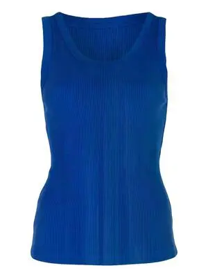 AGOLDE Poppy Ribbed Tank Top - Blue
