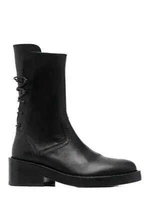 ANN DEMEULEMEESTER Henrica Lace-up Boots - Black
