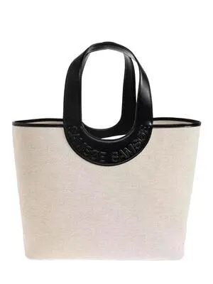 SAMSOE SAMSOE Saberta Canvas Tote Bag - Neutrals