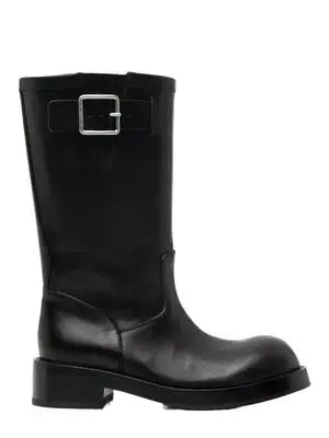 ANN DEMEULEMEESTER Neldor Engineer Boots - Black