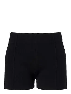 Jardin Des Orangers JARDIN DES ORANGERS Wool And Cashmere Blend Shorts Black