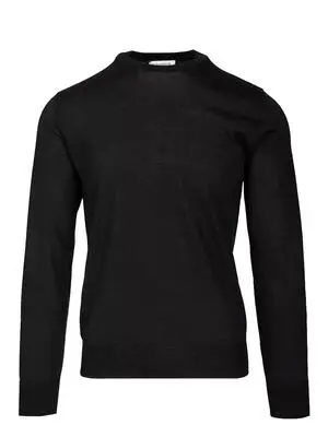 AL DUCA D’AOSTA 1902 Fine-knit Crewneck Jumper - Blue