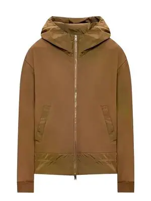 Herno Zip-up Hoodie - Brown