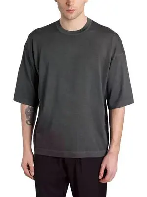 Barena Venezia Zaco Oversized Crew-neck T-shirt - Grey