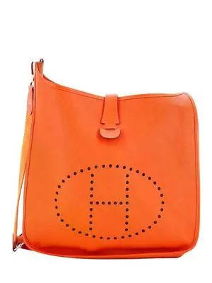 Hermès Hermès Evelyne Bag Gen III Epsom GM Crossbody Bag Orange
