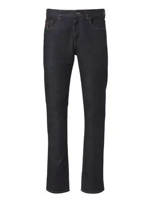 Canali Slim Fit Jeans - Blue