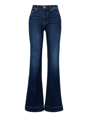 7 For All Mankind Modern Dojo Flared Jeans - Blue