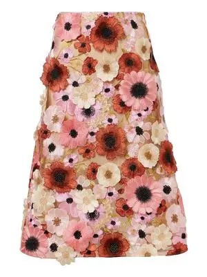 Dorothee Schumacher Blooming Meadow Midi Skirt - Pink