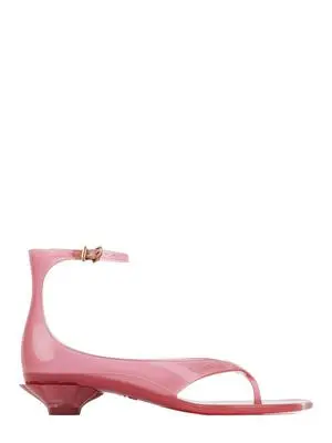 Chloé Jelly Heeled Sandals - Candy Pink