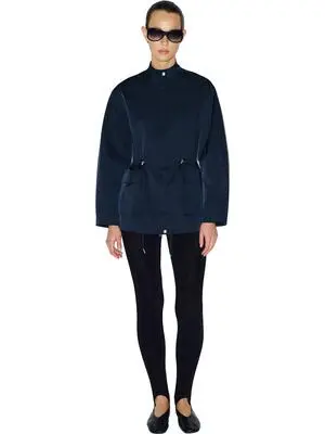 REFORMATION Callista Jacket - Blue