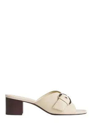 REFORMATION Sable Heeled Sandal - Ivory