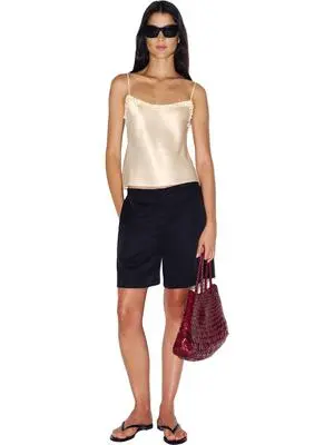 REFORMATION Reformation Kristen Silk Top